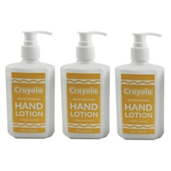 Crayola | Skincare | 3 Pack Crayola Hand Lotion Moisturizing Lemon ...